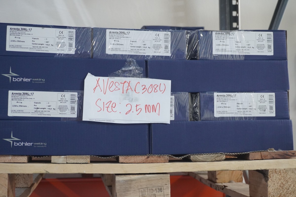 AVESTA Electrode - 308L - Chemtools (M) Sdn Bhd