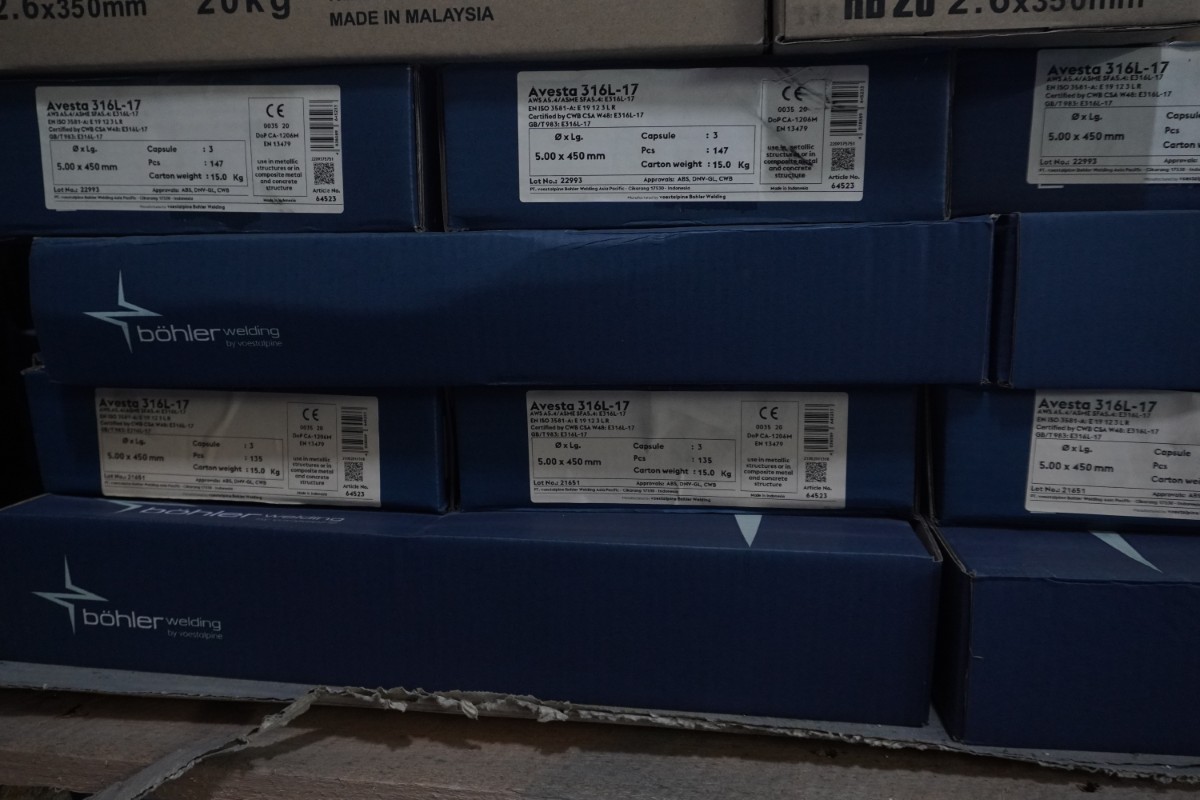 AVESTA Electrode - 316L - Chemtools (M) Sdn Bhd