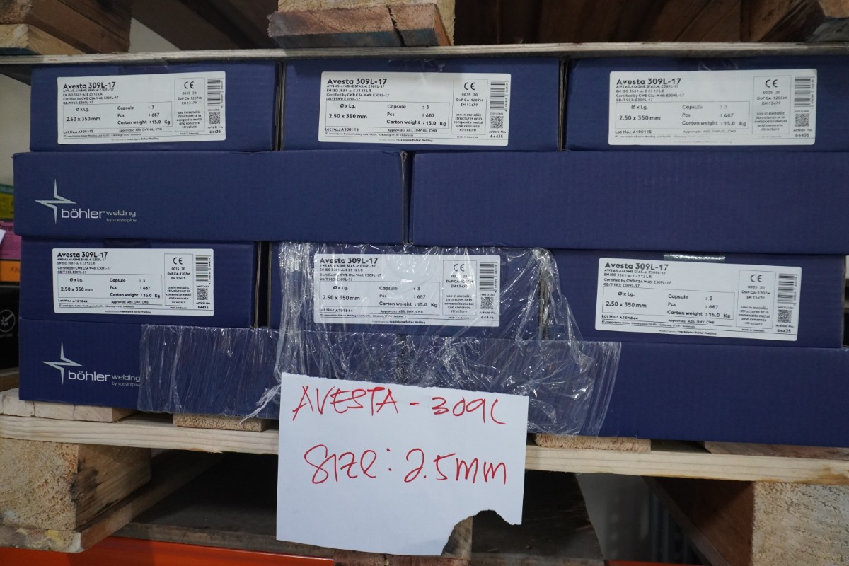 AVESTA Electrode – 309L - Chemtools (M) Sdn Bhd